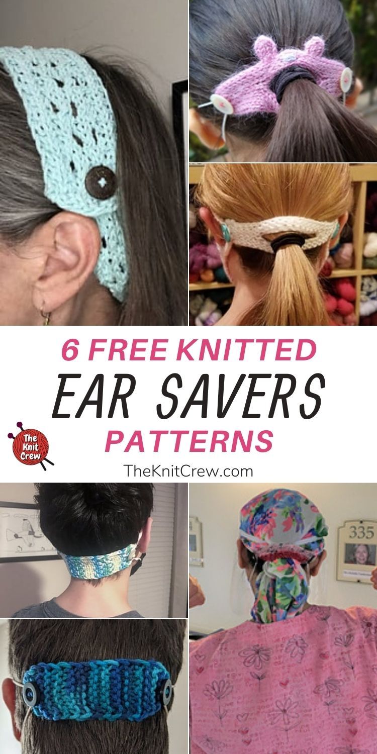 6 Free Knitted Ear Saver Patterns - The Knit Crew