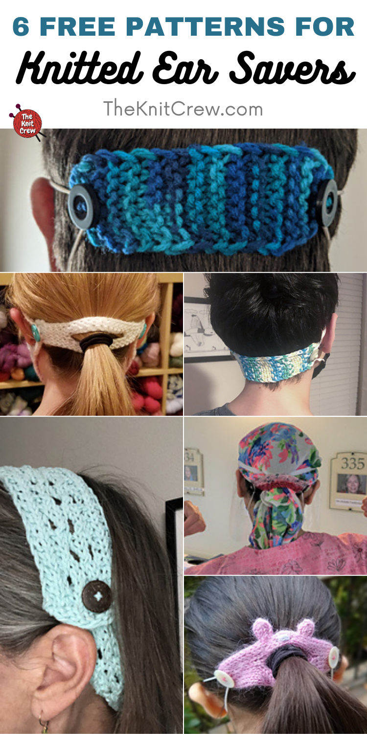 6 Free Knitted Ear Saver Patterns - The Knit Crew