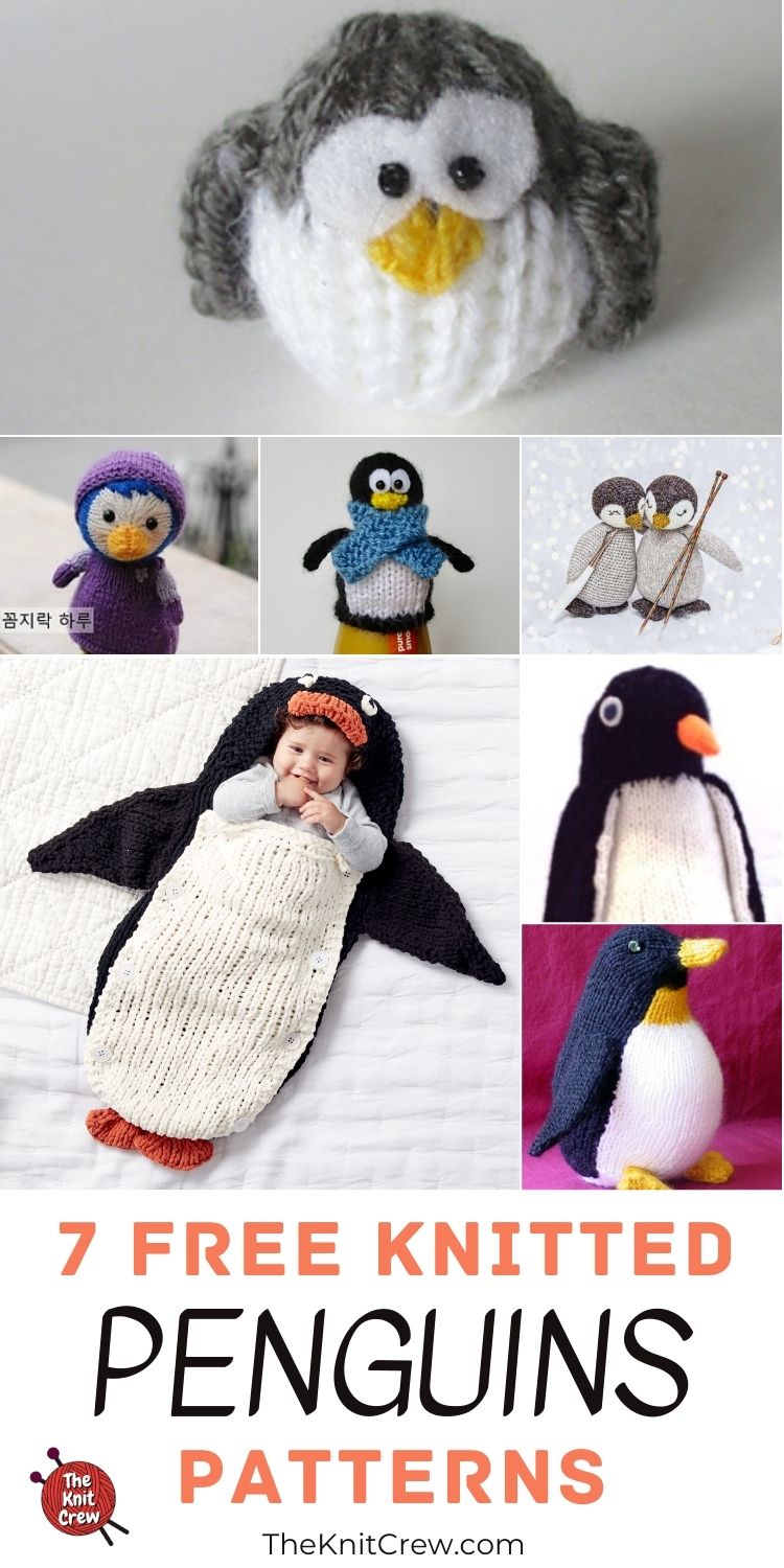 7 Free Adorable Knitted Penguin Patterns For Your Little One - The Knit ...