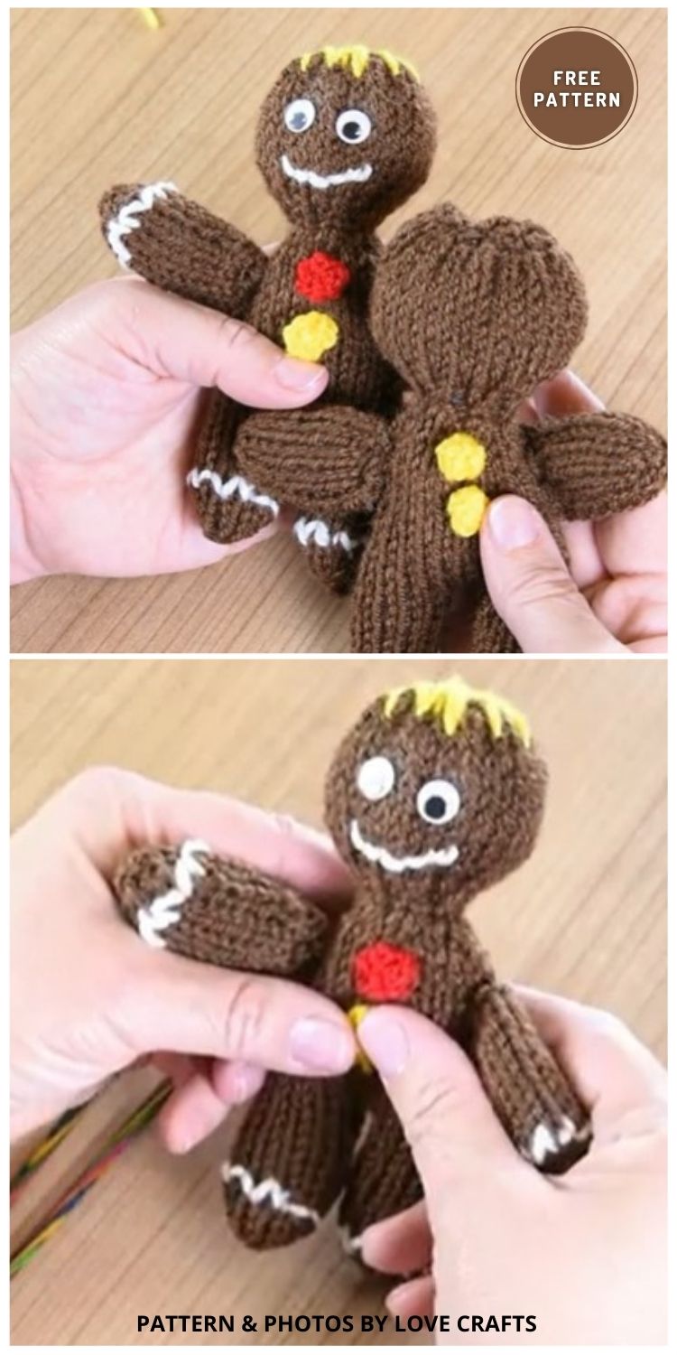 5 Knitted Gingerbread Patterns For Christmas - The Knit Crew