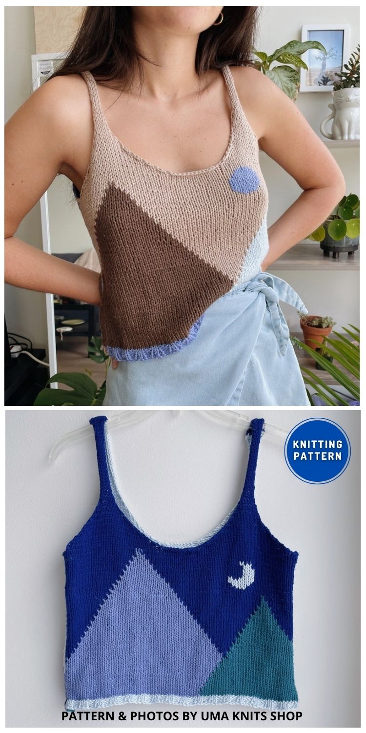 6 Best Knitted Crop Top Patterns For Summer - The Knit Crew