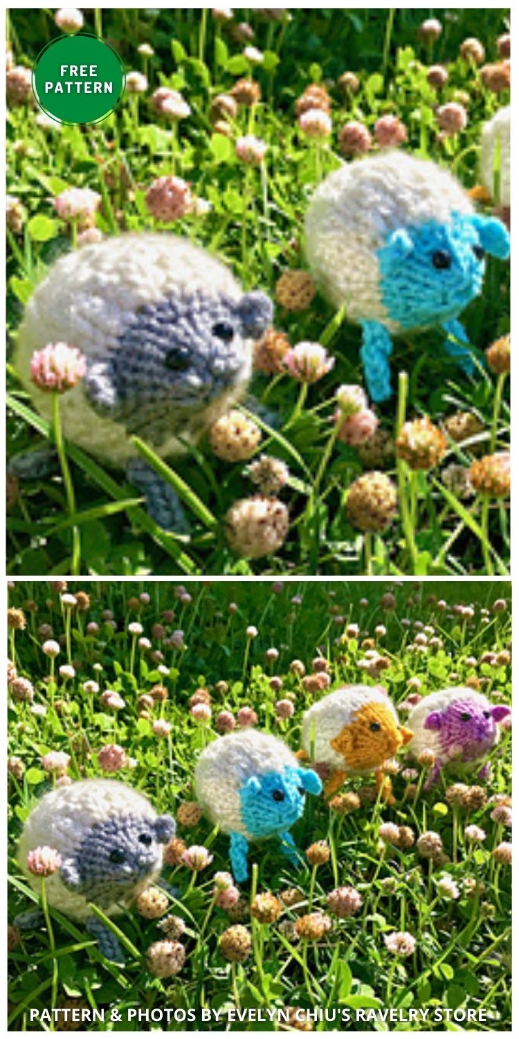 7 Cute Knitted Spring Lamb Patterns - The Knit Crew
