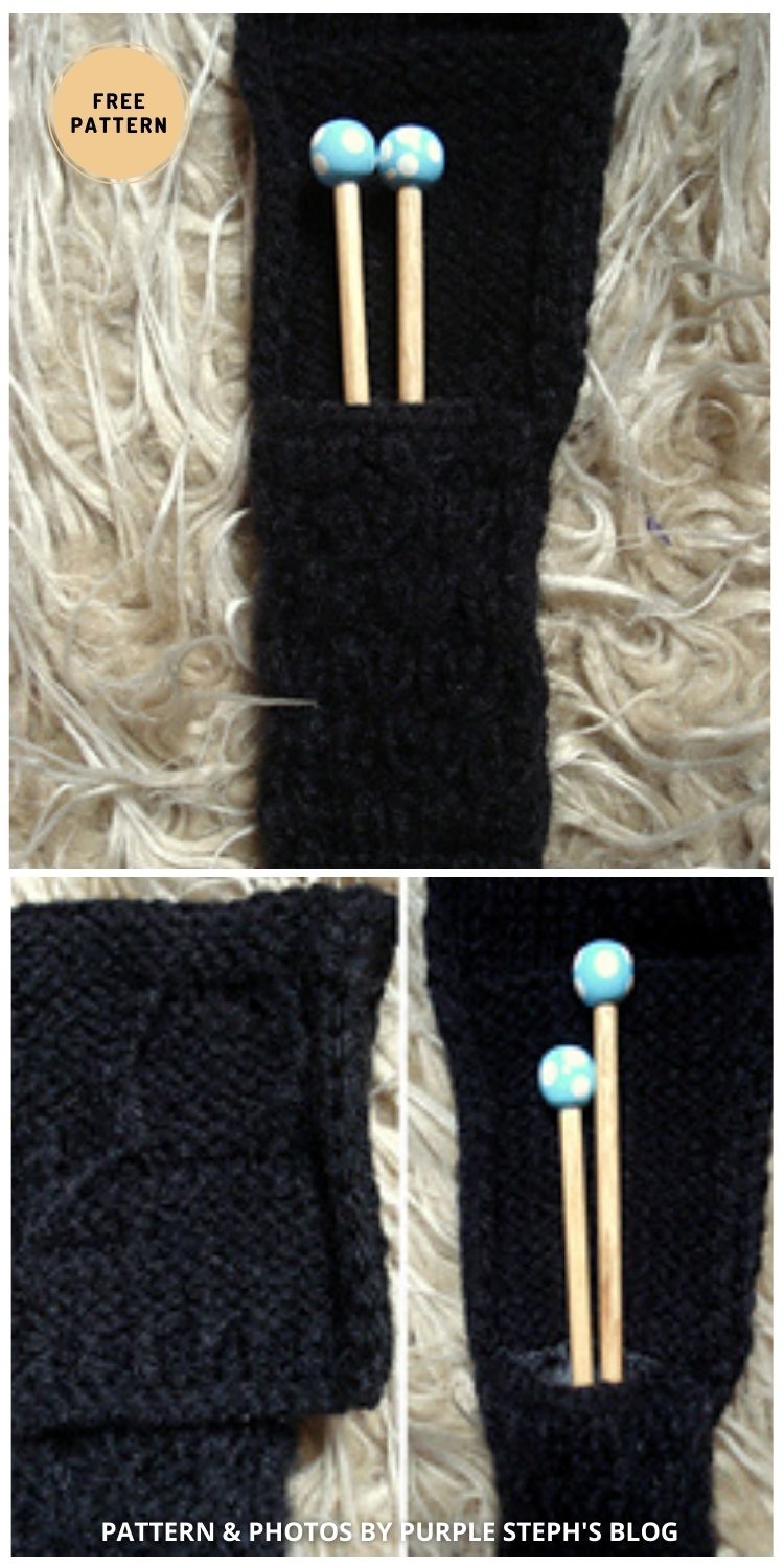 7 Free Knitting Needle Case Patterns - The Knit Crew