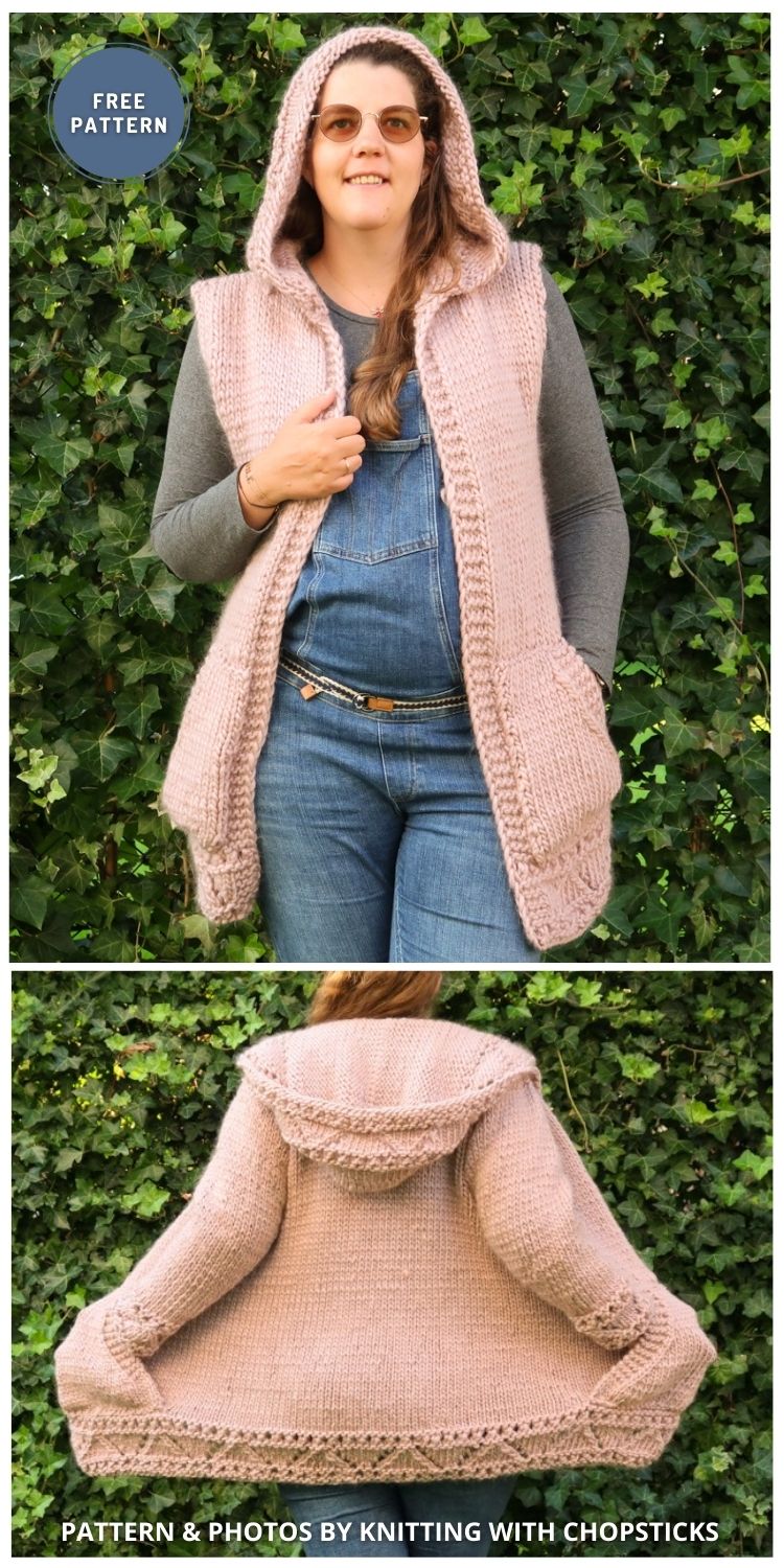 5 Best Knitted Hoodie Patterns For Cool Weather - The Knit Crew