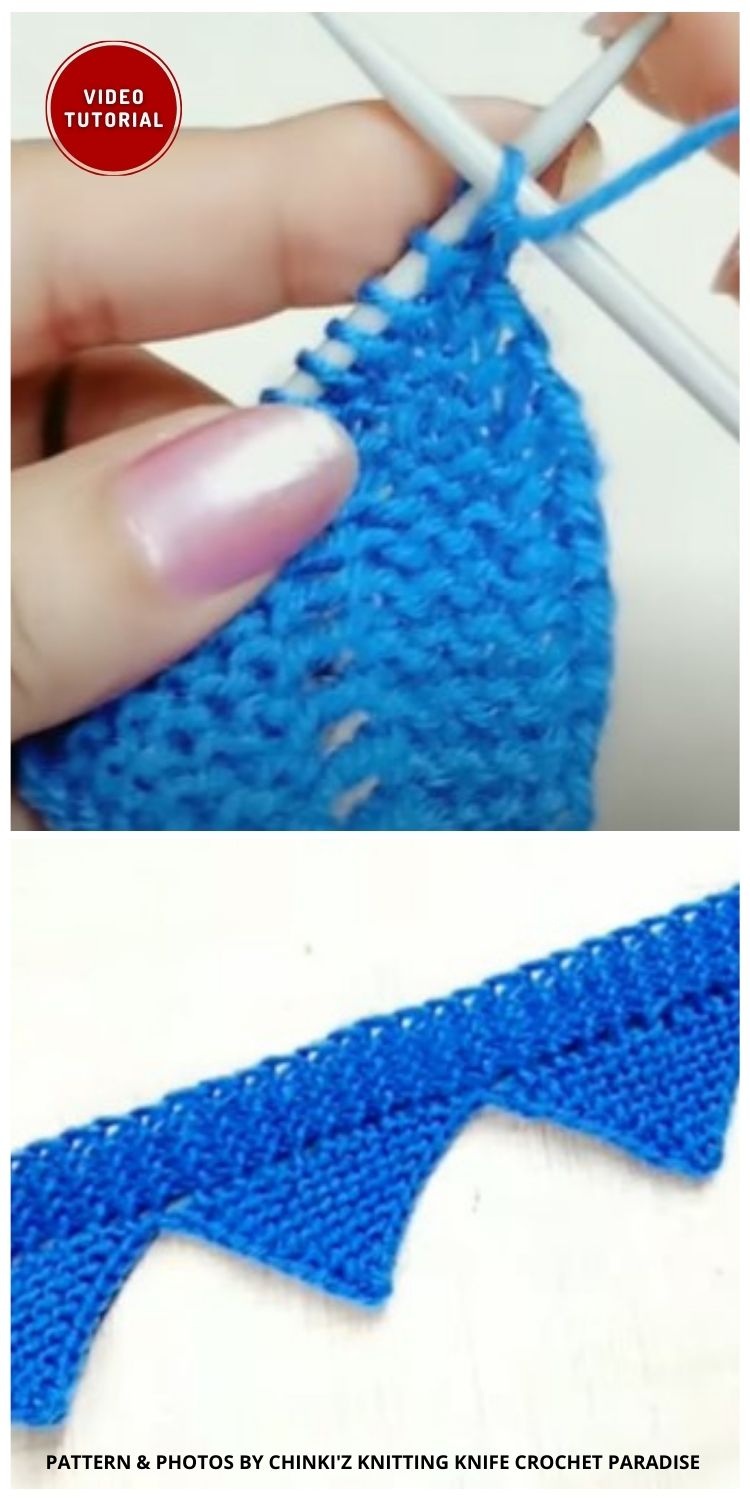 8 Quick Knitted Border Tutorials For Beginners - The Knit Crew