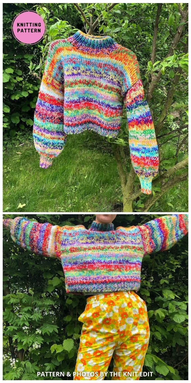 8 Beautiful Knitted Graphic Sweater Patterns - The Knit Crew