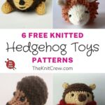 6 Free Knitted Hedgehog Toy Patterns - The Knit Crew