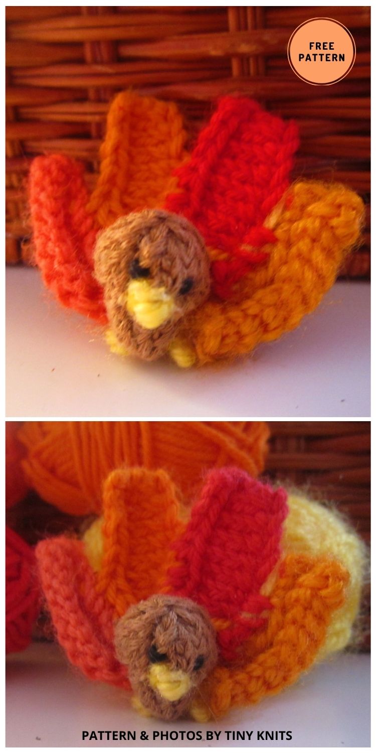 6 Knitted Turkey Toy Patterns For Thanksgiving - The Knit Crew
