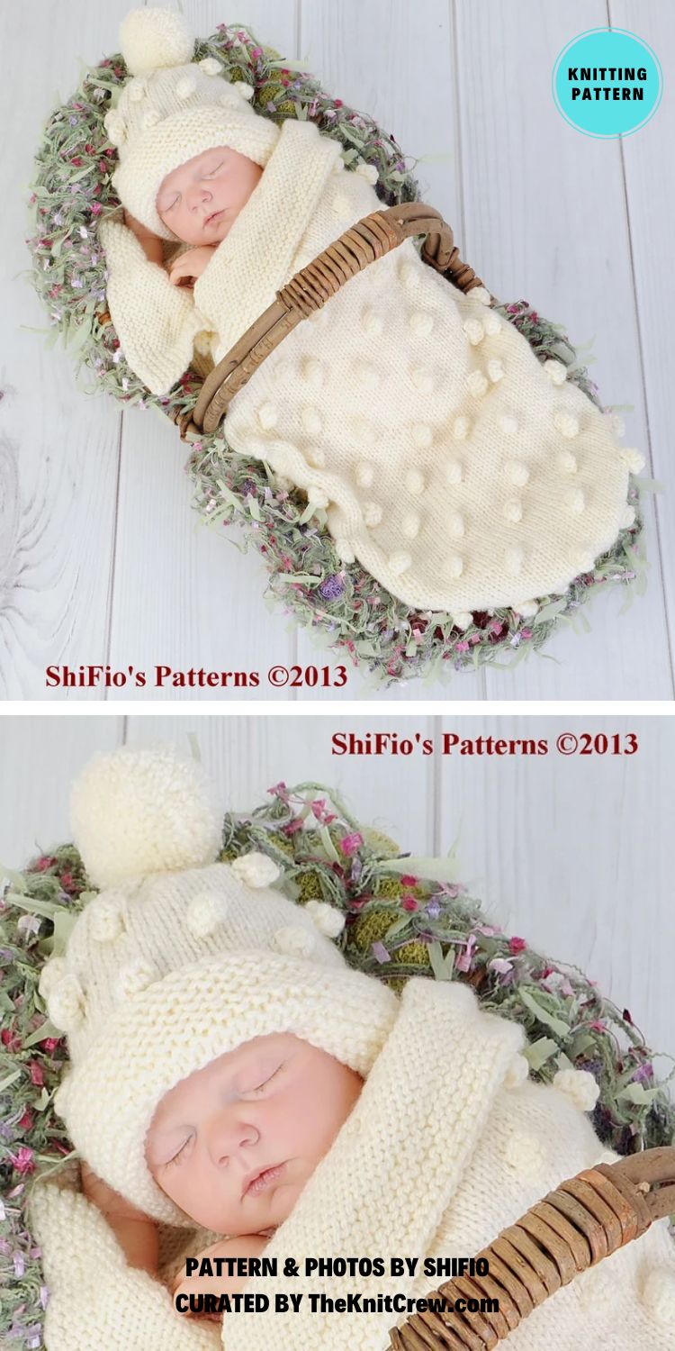 8 Warm Knitted Baby Cocoon Patterns - The Knit Crew