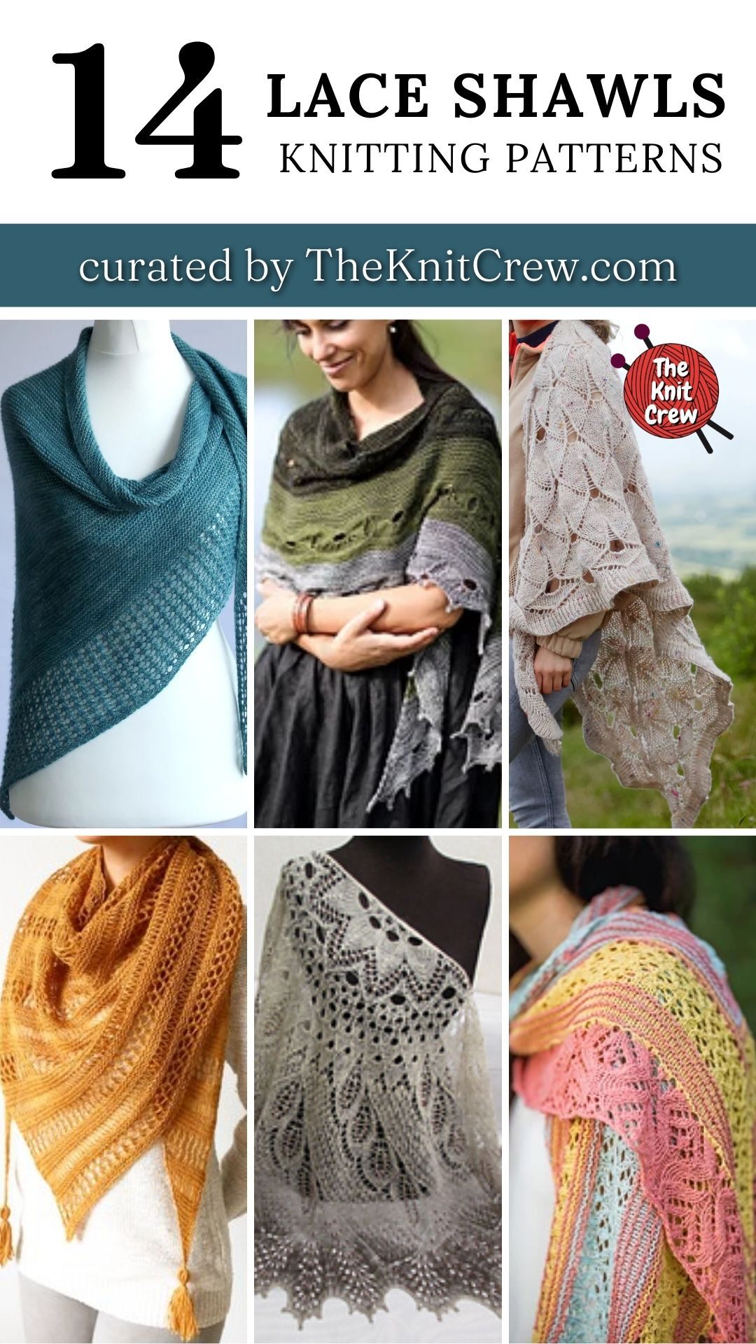 14 Beautiful Knitted Lace Shawl Patterns For Women - The Knit Crew