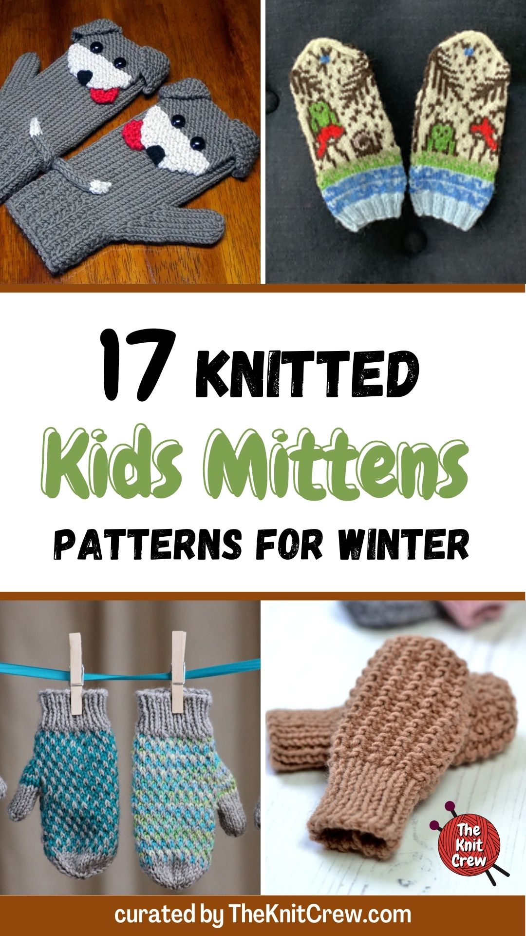 17 Knitted Kids Mittens Patterns For Winter - The Knit Crew