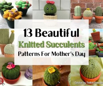 10 Beautiful Roses Knitting Patterns To Make - The Knit Crew