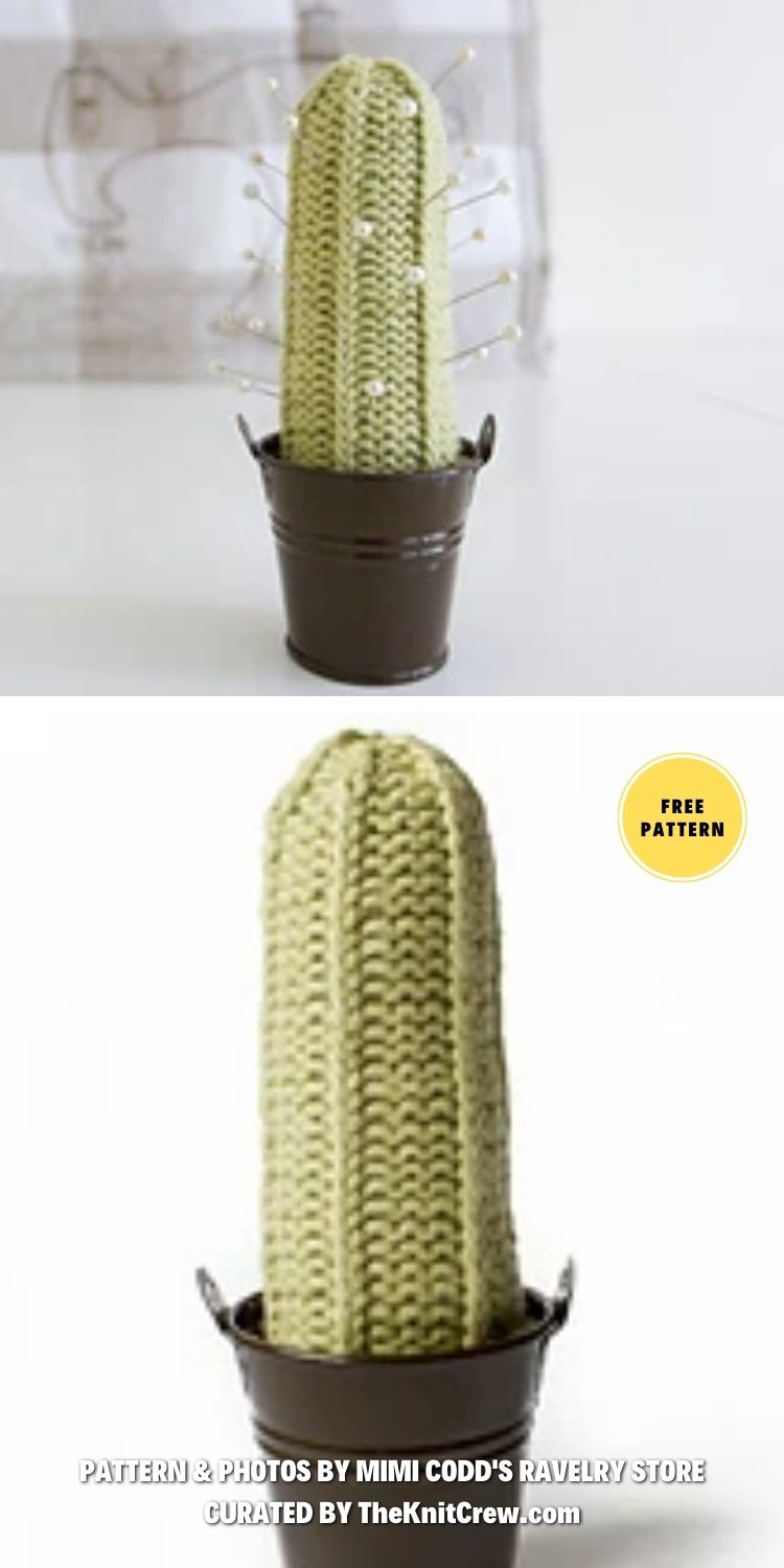13 Beautiful Knitted Succulent Patterns For Mother's Day - The Knit Crew
