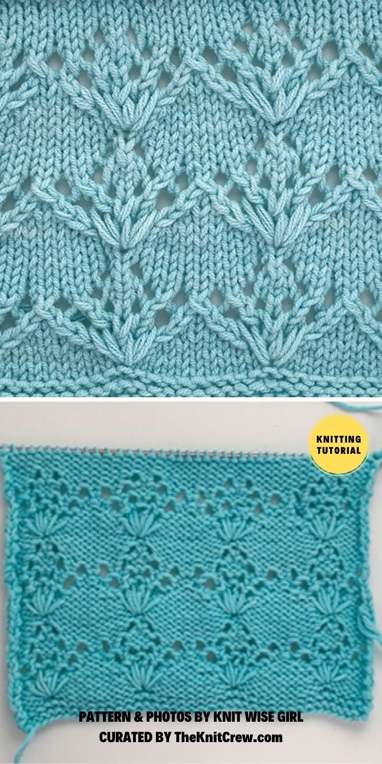 17 Easy Knitted Flower Stitch Tutorials For Beginners - The Knit Crew