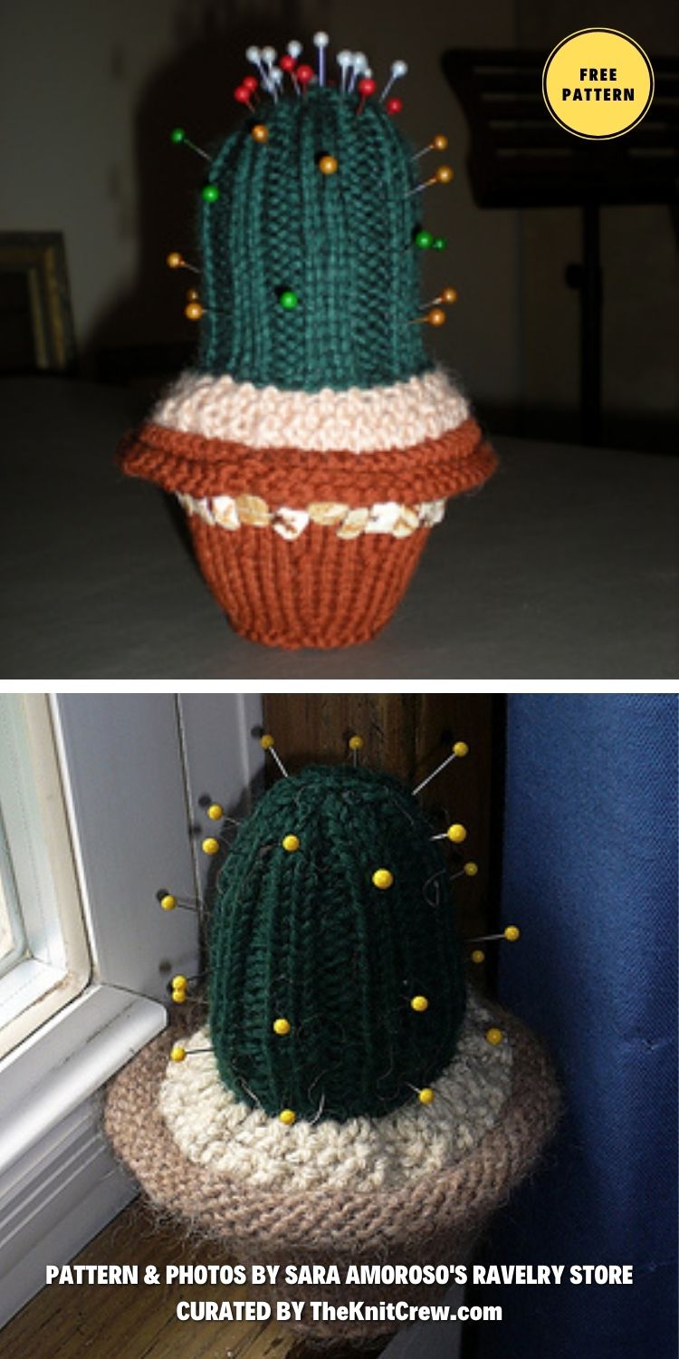 13 Beautiful Knitted Succulent Patterns For Mother's Day - The Knit Crew