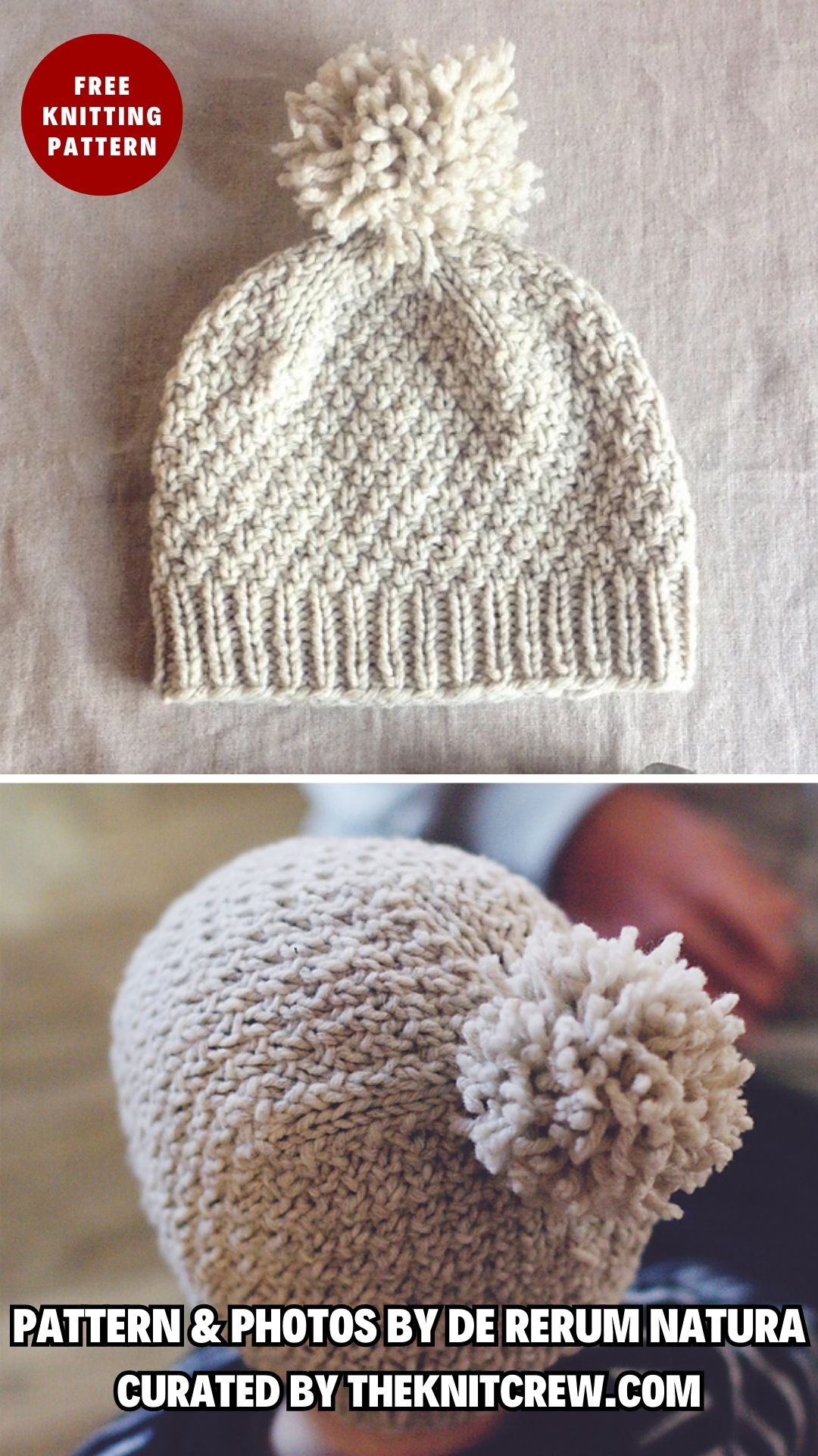 Classic and Cozy: 11 Free Knitted Aran Hat Patterns - The Knit Crew