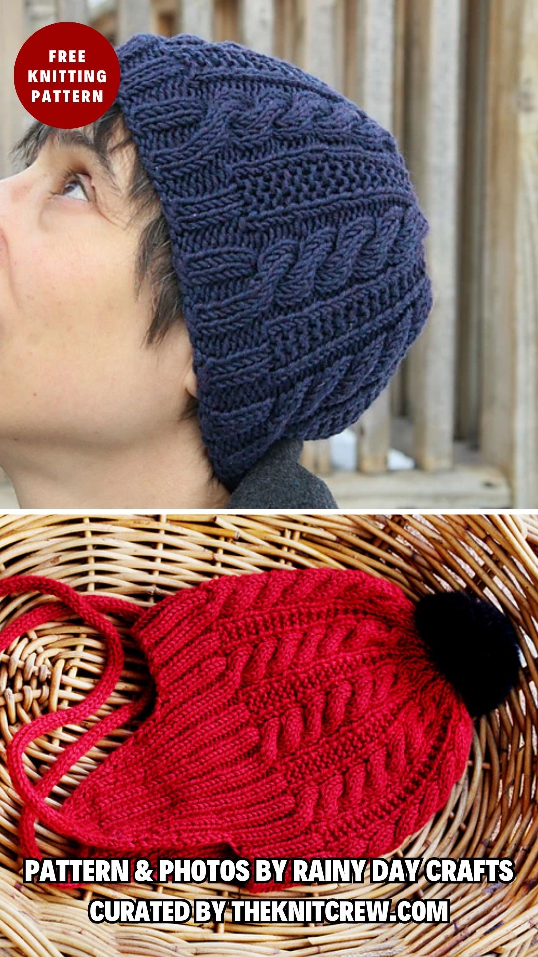 Classic and Cozy: 11 Free Knitted Aran Hat Patterns - The Knit Crew