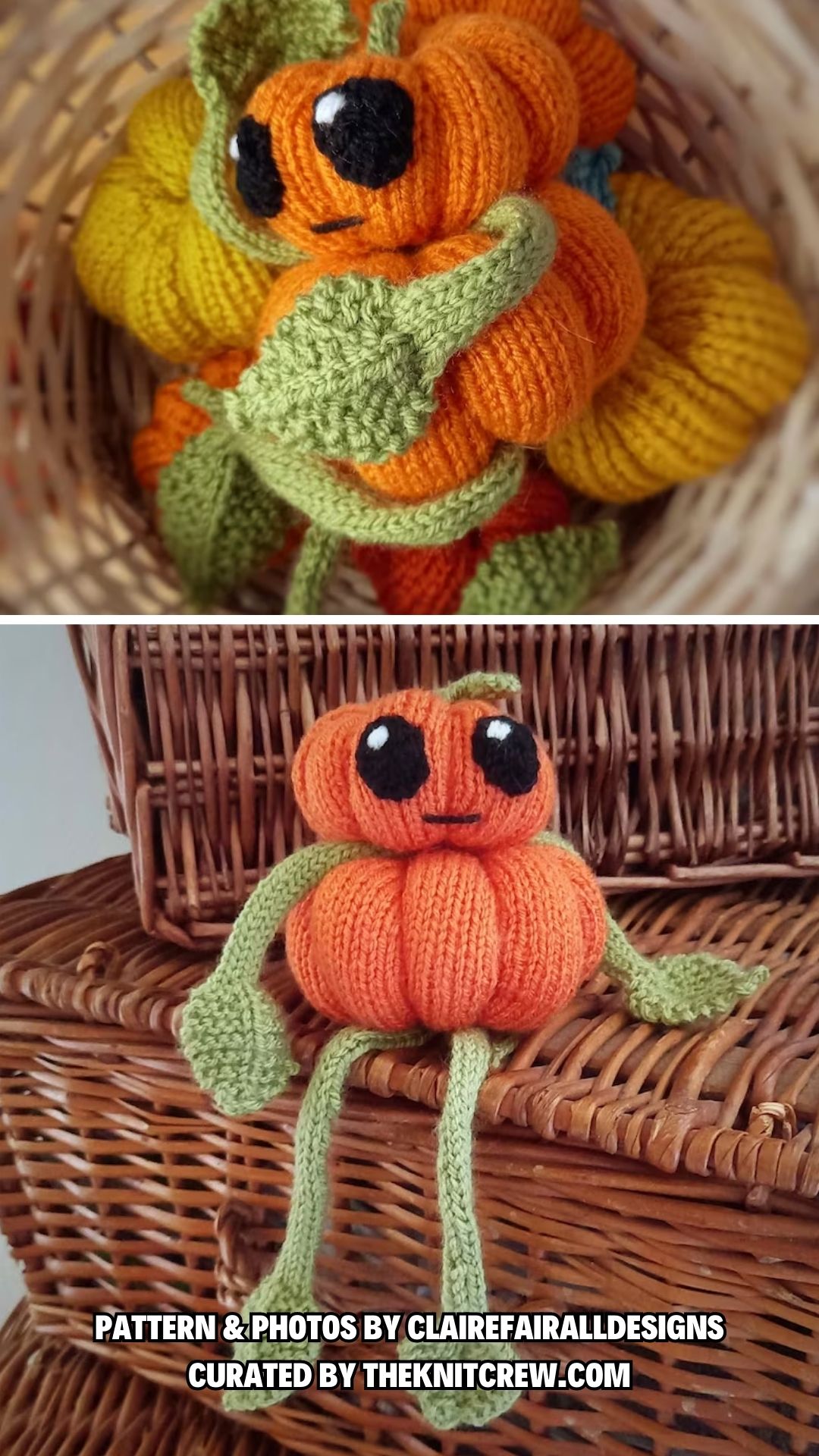 13 Creepy But Adorable Knitted Halloween Doll Patterns - The Knit Crew