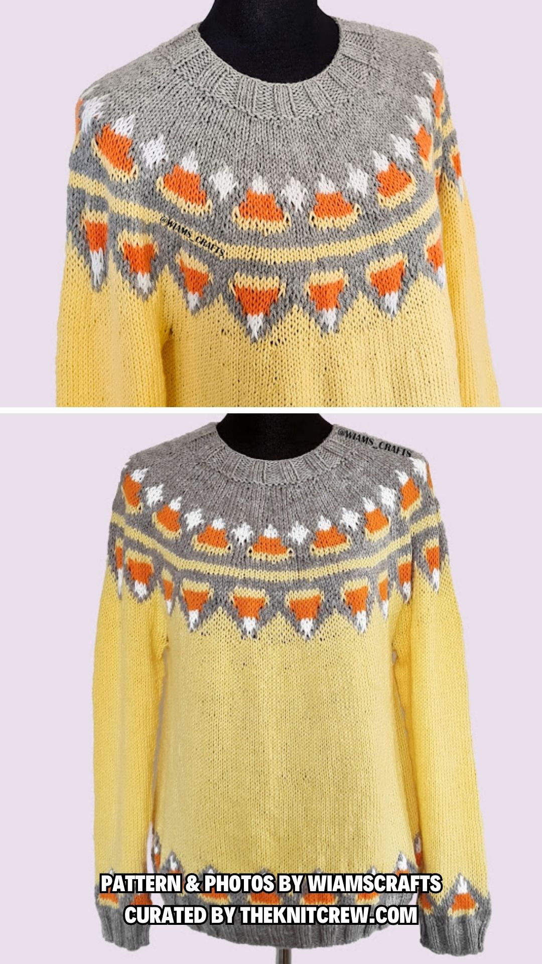 13 Free Knitting Candy Corn Patterns For The Autumn Season - The Knit Crew