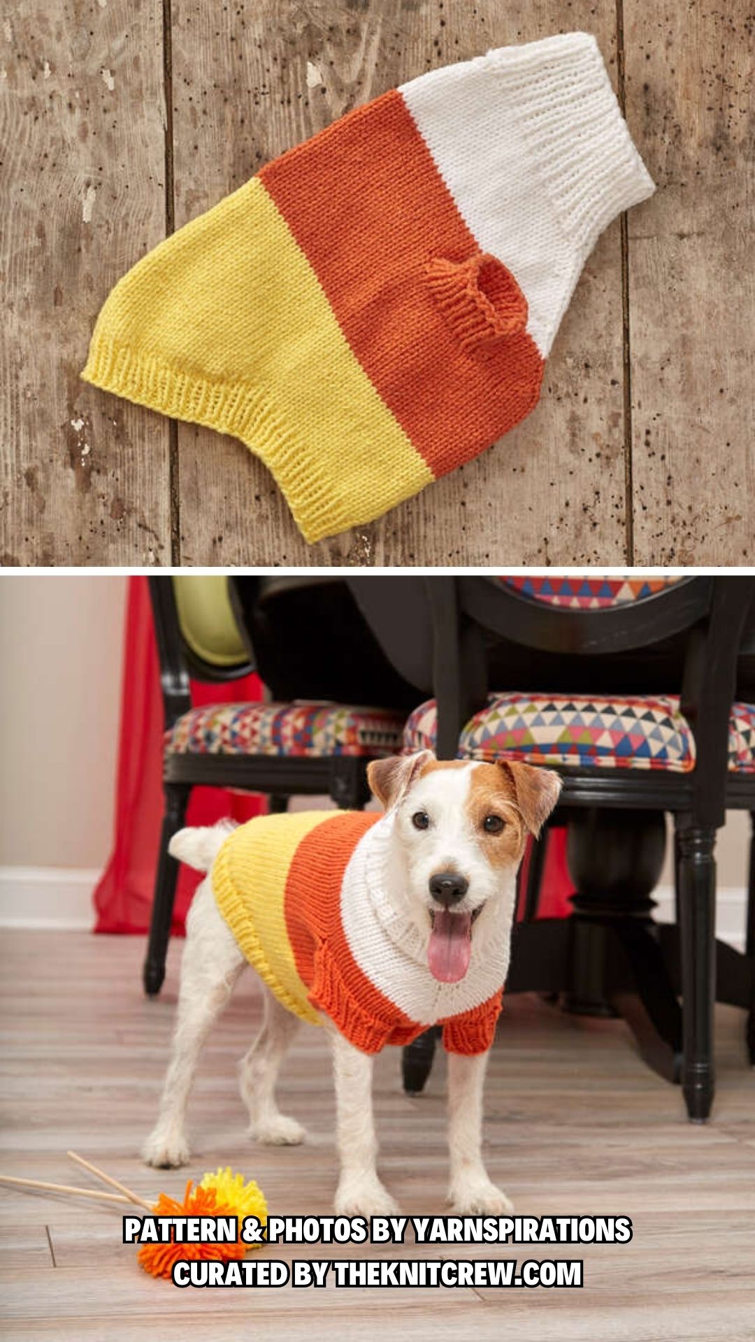 13 Free Knitting Candy Corn Patterns For The Autumn Season - The Knit Crew