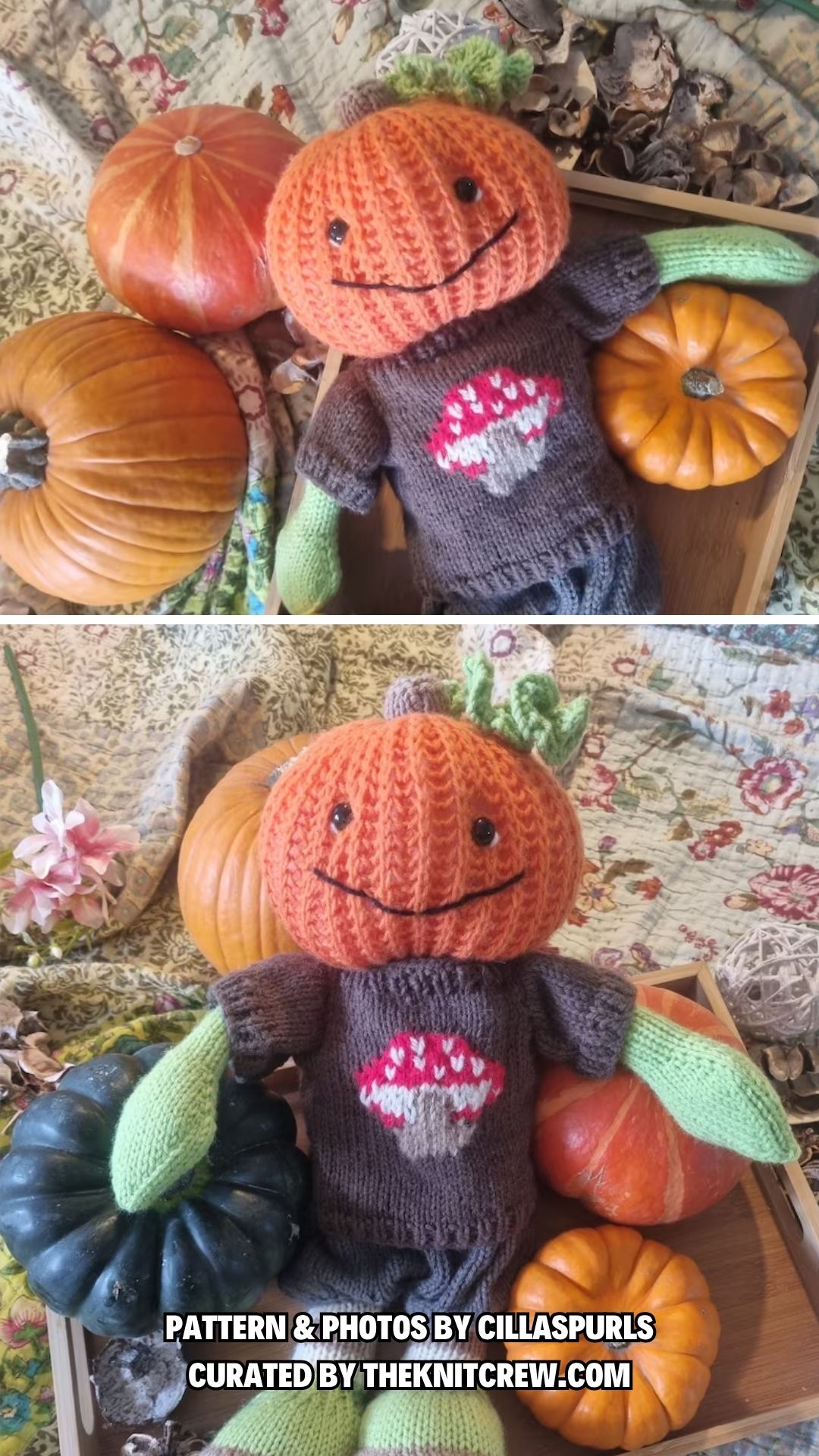 13 Creepy But Adorable Knitted Halloween Doll Patterns - The Knit Crew