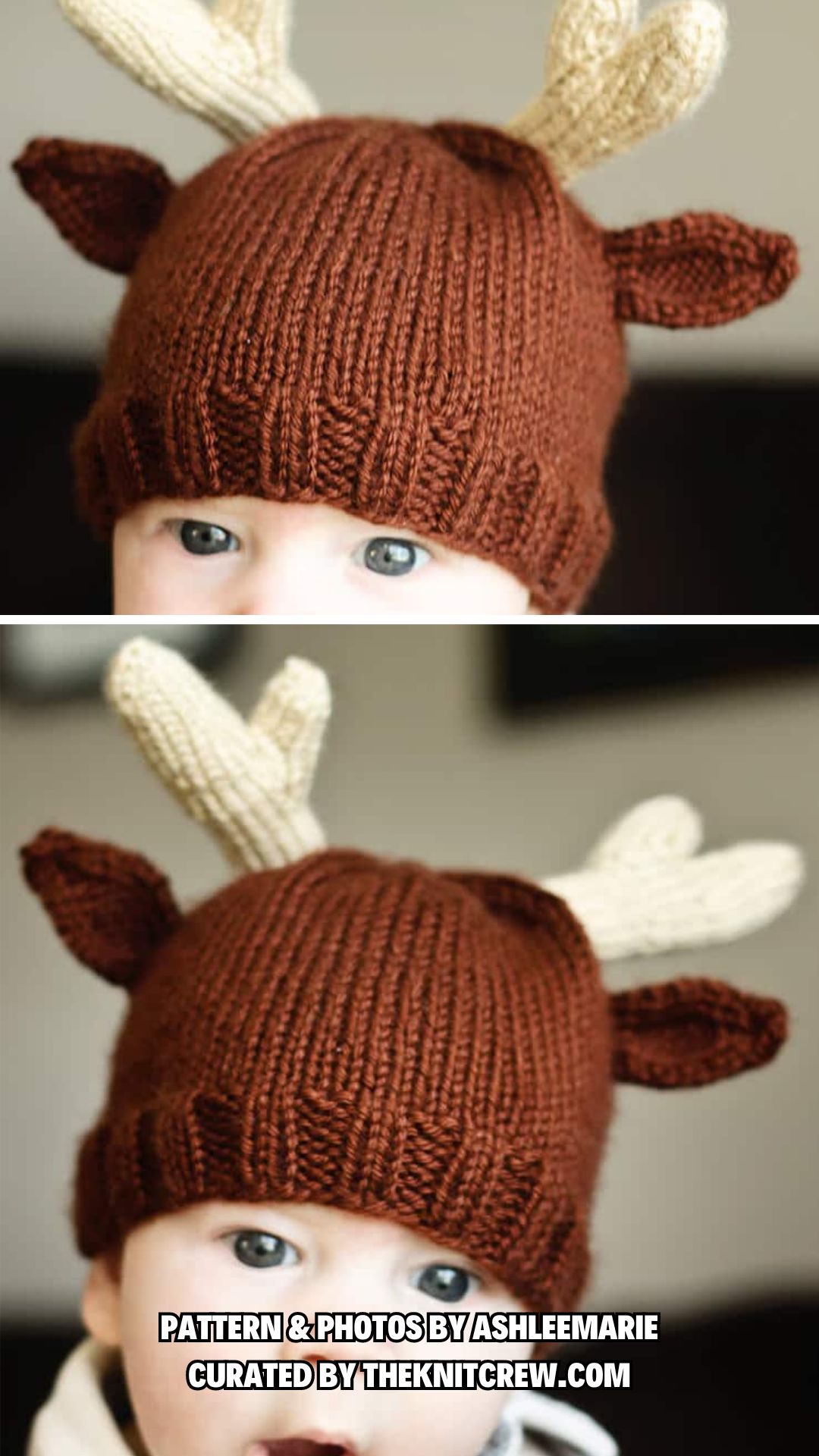 7 Free Charming Knitting Patterns For Christmas Reindeer Clothes - The ...