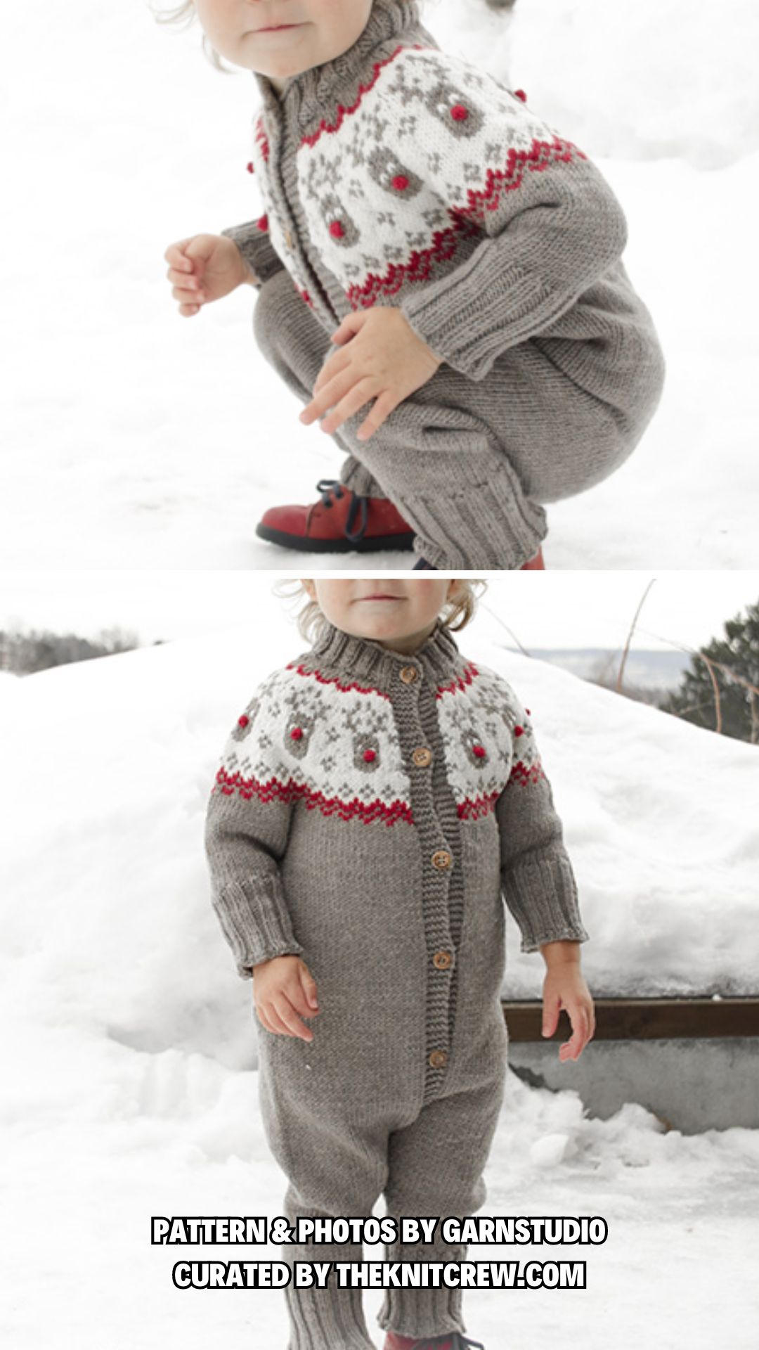 7 Free Charming Knitting Patterns For Christmas Reindeer Clothes - The ...