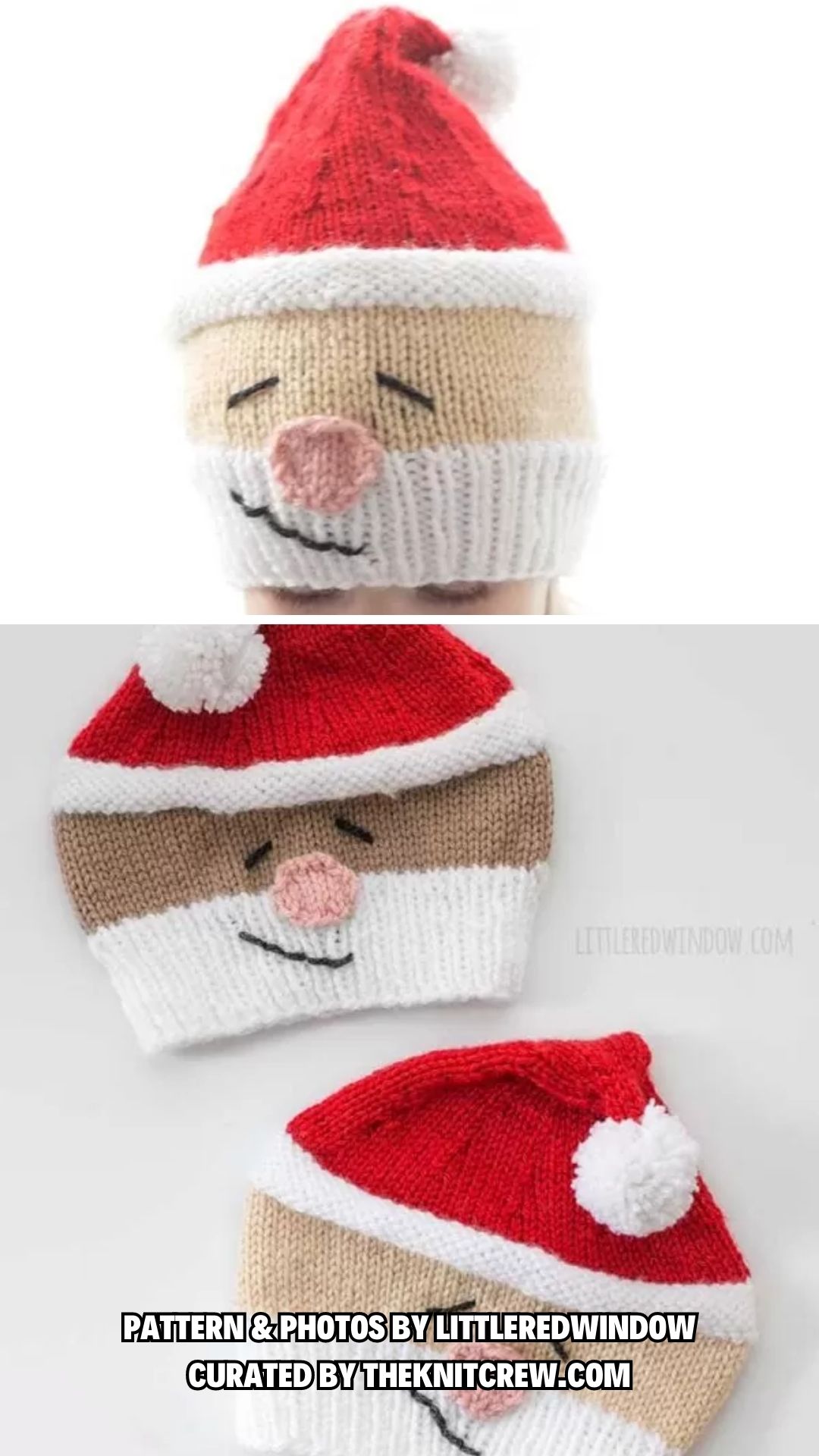 12 Free Knitting Patterns for Santa Claus Themed Goodies For Christmas ...