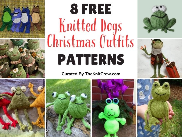 9 Cute Knitted Frog Doll Patterns - The Knit Crew